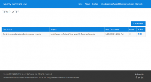 getting-started-with-schedule-recurring-email-for-office-365-sperry-software