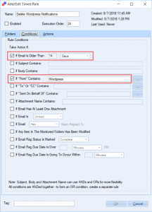 How to Create & Test Rules in Outlook | Sperry Software