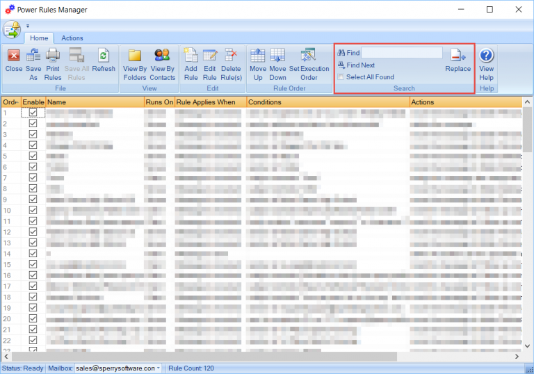 How to Use Outlook Rules – Sperry Software